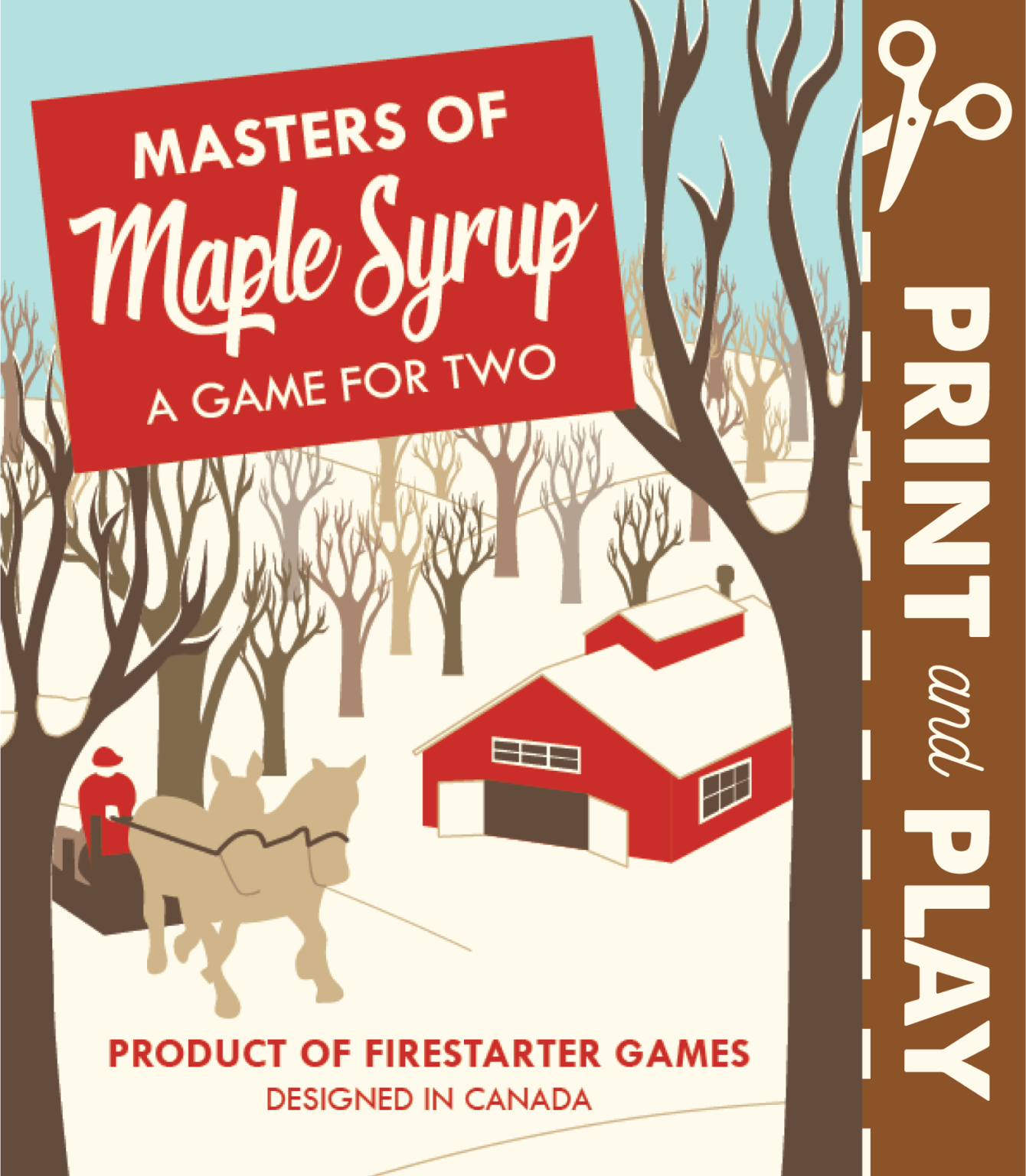 Masters of Maple Syrup (Print and Play) - Firestarter Games